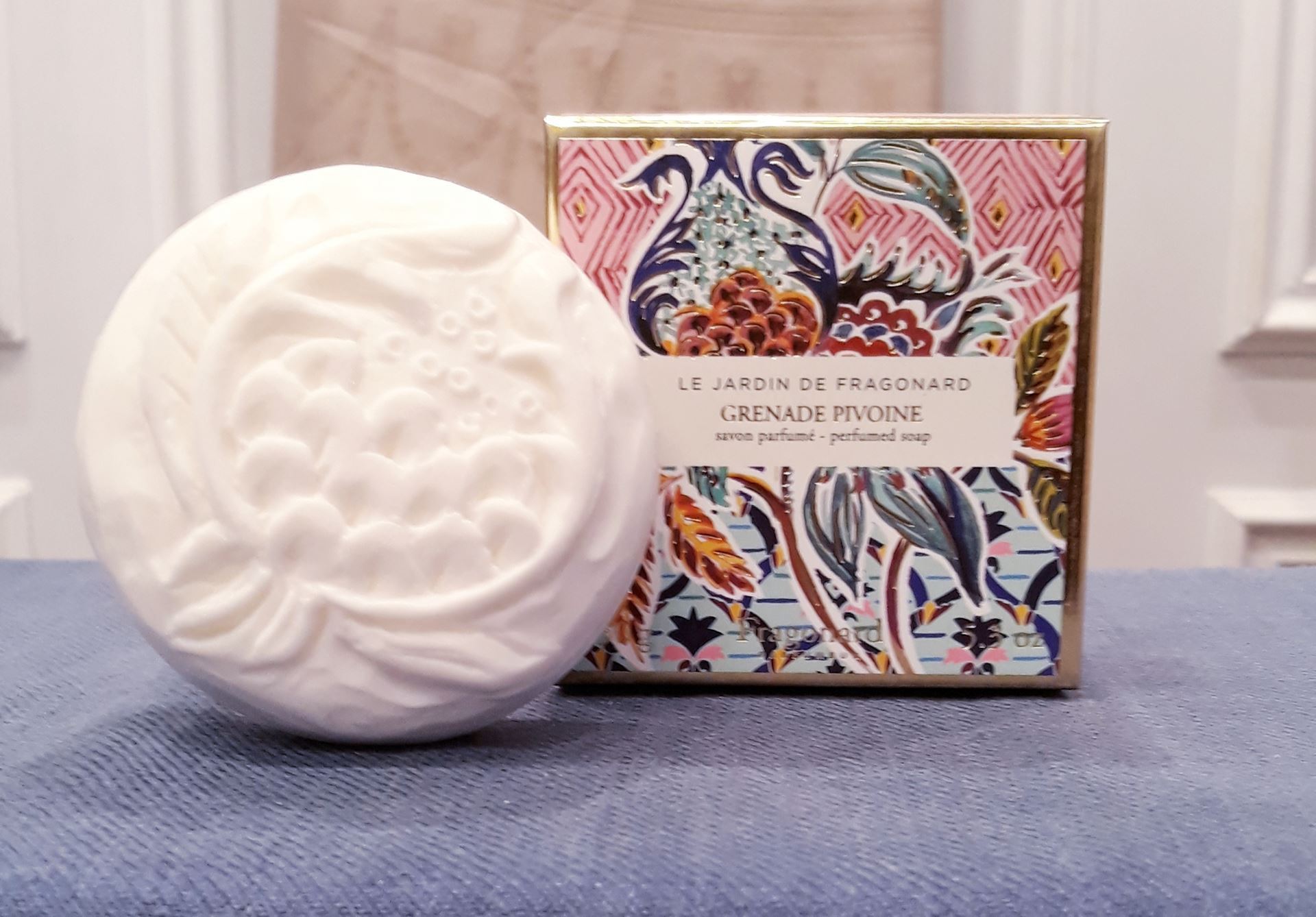 Lesbonnes. Fragonard Grenade Pivoine Soap 150g