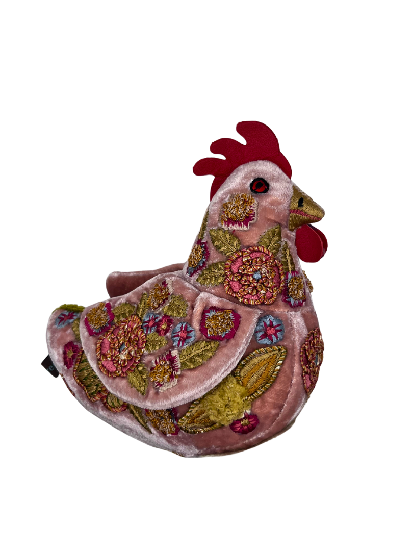 Lesbonnes. FLEUR: Old Rose Chicken (Small) (SOLD)